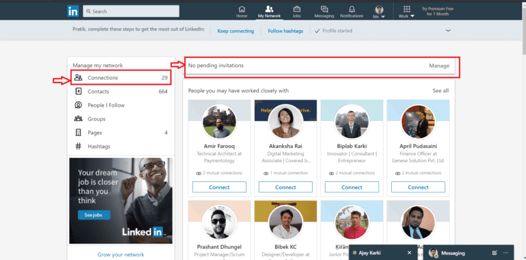 How to View Sent Messages and Invitations on LinkedIn - Blinkered Media ...